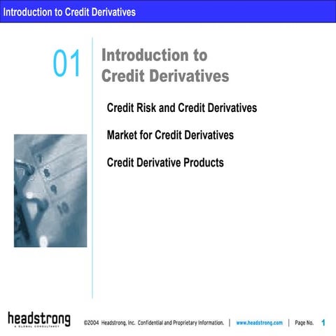 Sg credit derivatives overview | PPT