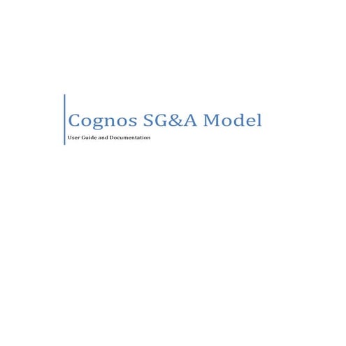 Sga Model | PDF