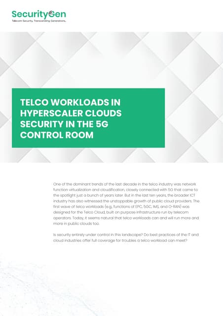 Understanding The Risks Exploring 5g Vulnerabilities With Securitygen