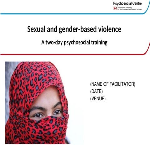 GENDER_BASED VIOLENCE POWERPOINT PRESENTATION | PPTX