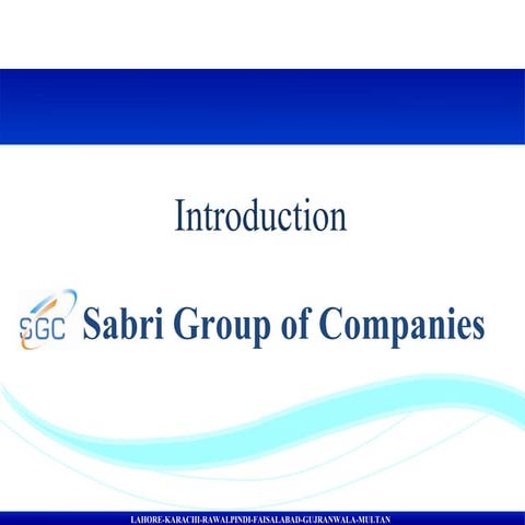 SGC Introduction | PPT