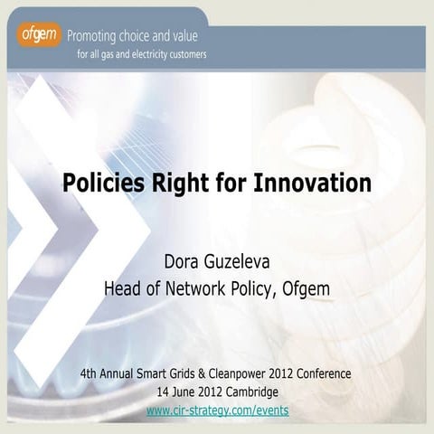 Sgcp12 guzeleva-ofgem | PPT