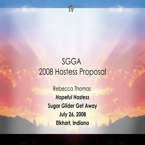 Sgga 2008 Bid | PPT | Food & Drink