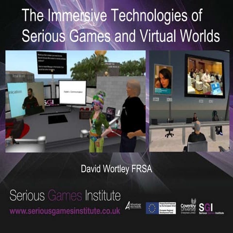Introduction to the Serious Games Institute | PPTX