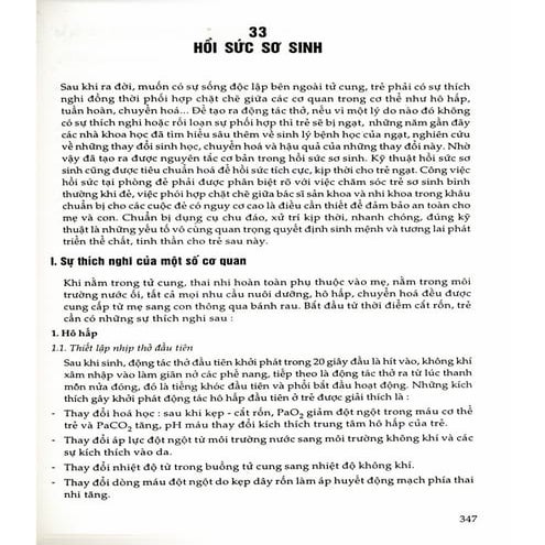 SGK cũ hồi sức sơ sinh.pdf quan trọng các bác sĩ ạ | PDF