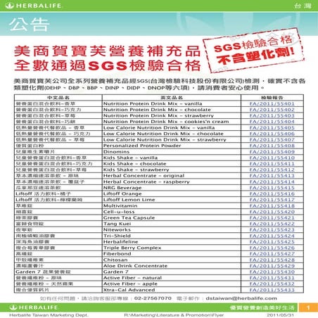 SGS檢驗認證 | PDF