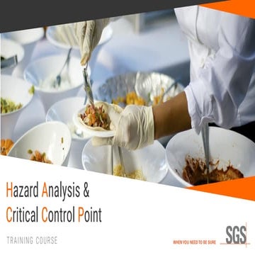 Comprehensive HACCP Training: Developing Process Flow Diagrams for Food ...