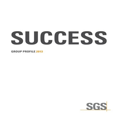 SGS 2024 Integrated Report Presentation EN | PDF