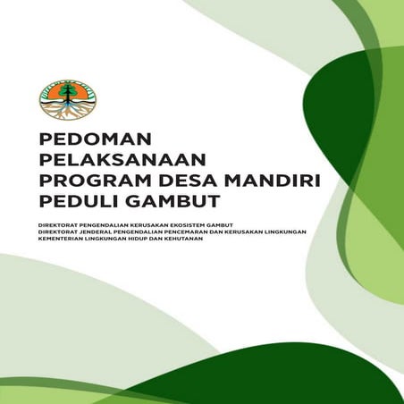 Buku Pedoman Desa Mandiri Peduli_SGS Gambut | PDF