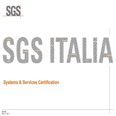 Sgs auditor iso 50001 1 introduzione | PPT
