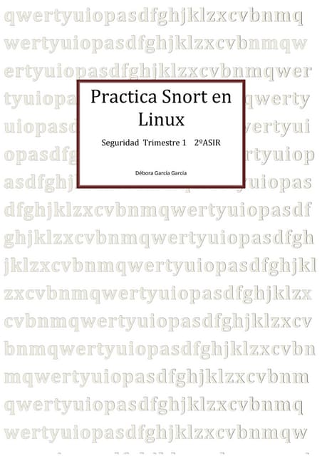 Snort | PPT | Computer Networking | Computing