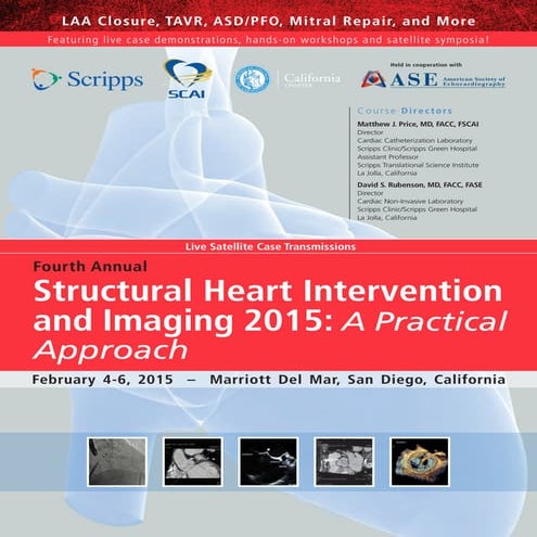 Structural Heart Intervention and Imaging Brochure 2015 | PDF