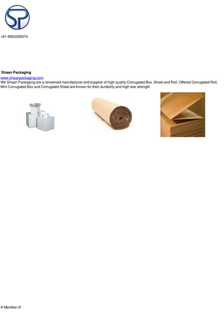 Tej Packaging intro | PPSX | Manufacturing Industry | Industries