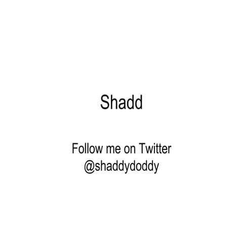 Shadd | PPT