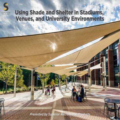 Shade in stadium, venues, and university environments | PDF