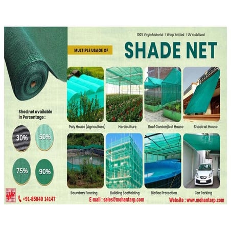 shade net multiple usage | PPT