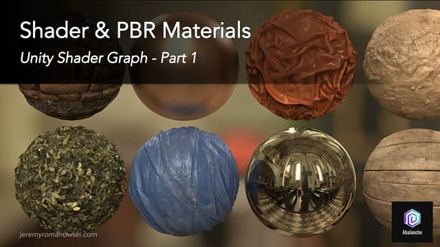 Abalanche Unity Shader Graph 1 Shader And Pbr Materials Ppt