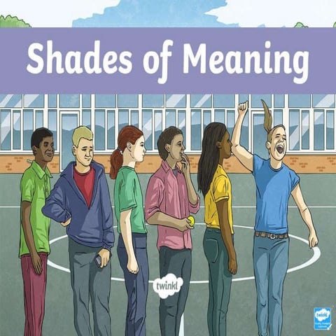Shades of meaning | PPTX