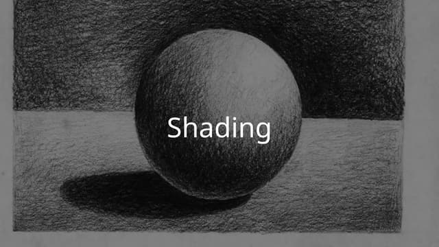Shading Lecture For Learners In Highschool Pptx