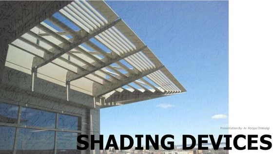 7. Shading devices | PDF