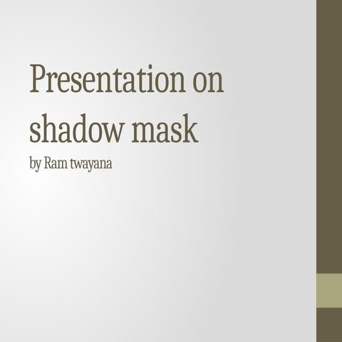 shadow-mask technique in crt computer graphics.pptx