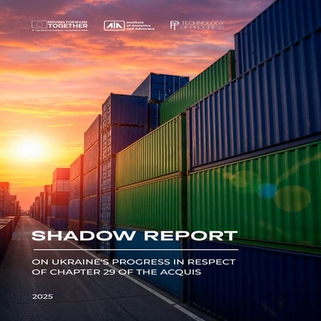 2025 Shadow report on Ukraine's progression regarding Chapter 29 of the ...