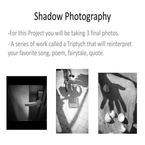 Shadow slideshow | PPTX