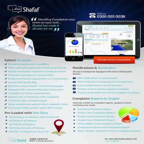 Complaint & Feedback Mechanism (Shafaf) | PPTX