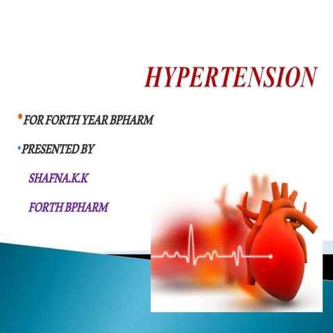 hypertension | PPTX