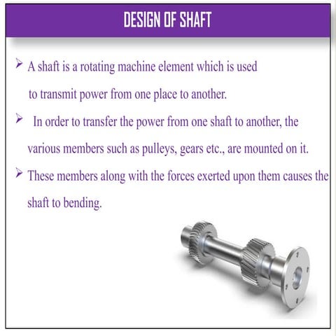 rotating element used to transmit power | PPTX