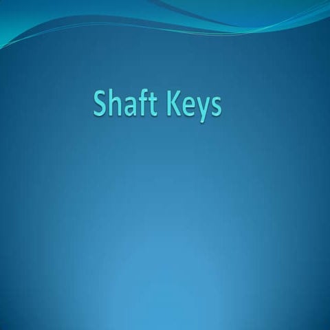 Shaft keys | PPSX