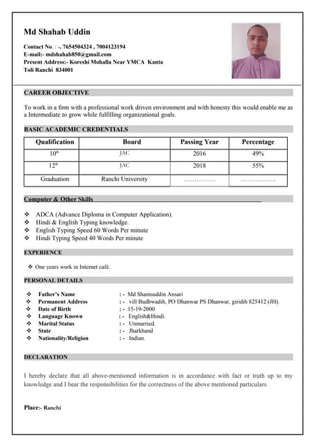 Cv _ Amit Chatterjee | DOCX