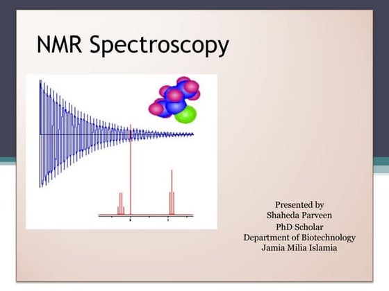 NMR Spectroscopy - Spin spin Coupling-Splitting ,Multiplicity, (n+1 ...