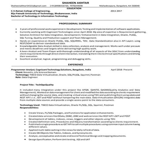 Shaheen akhtar resume | DOCX