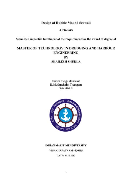 Design and Construction of Jetties | PDF | Geography | Science