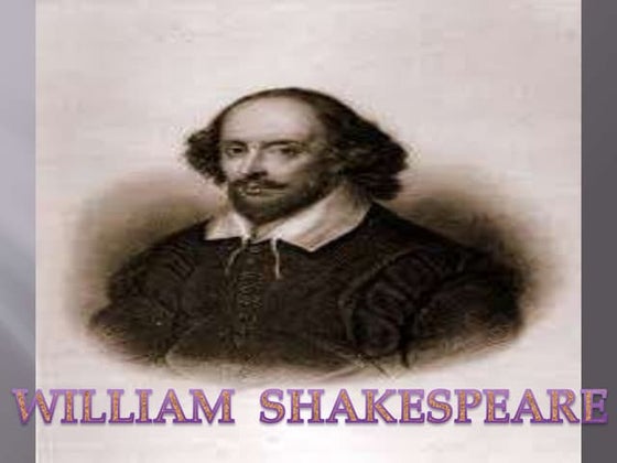 William Shakespeare Presentation | PPTX