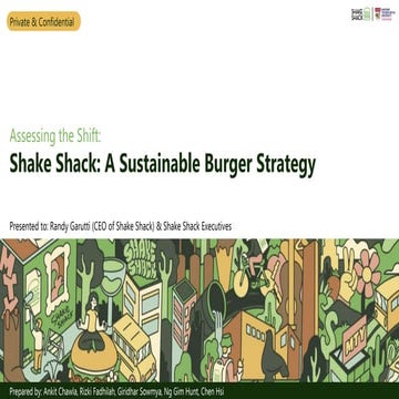 Shake Shack: A Sustainable Burger Strategy | PPTX