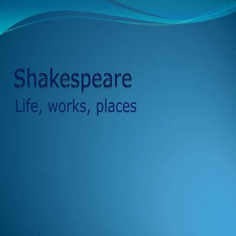 Shakespeare | PPT