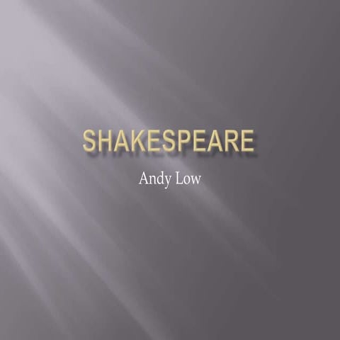 Shakespeare | PPT