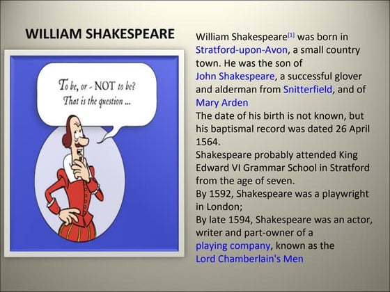 William Shakespeare | PPT
