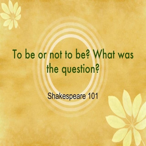 Shakespeare1 | PPT