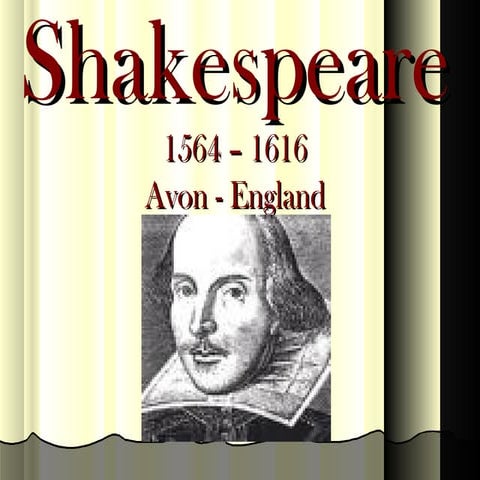William Shakespeare powerpoint | PPT