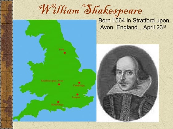 Shakespeare's life and works | PPT