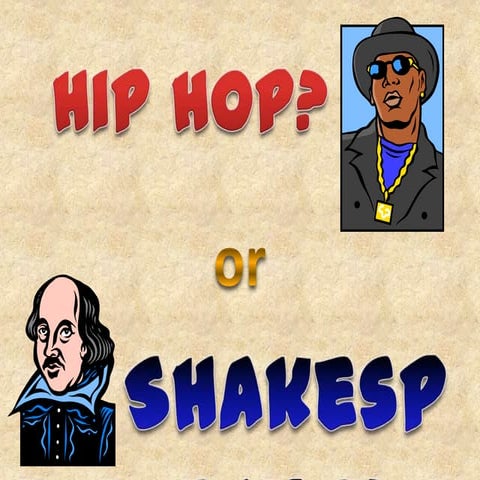 Shakespeare or Hip Hop? | PPTX