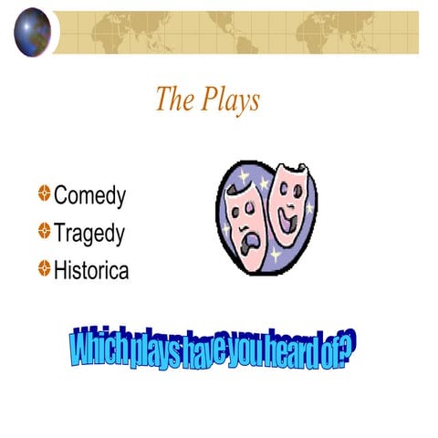 Shakespeare plays | ODP | Comedy | Genres