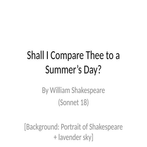 Sonnet 18 Presentation.pptx