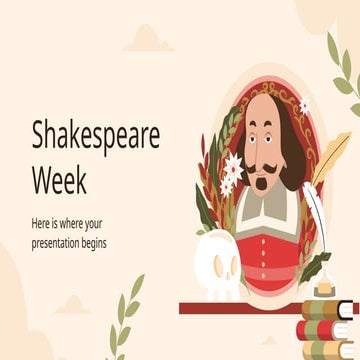 Shakespeare Week by Slidesgo.ppt nao oligo | PPT