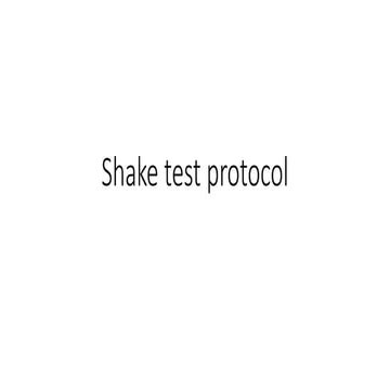 Shake test protocol.pptx