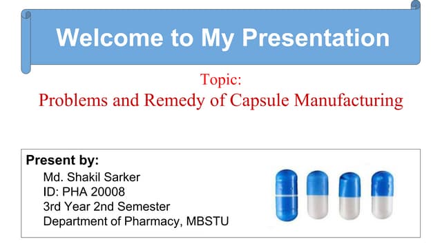 capsule manufacturing defects.pptx