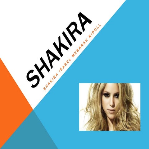Shakira | PPTX